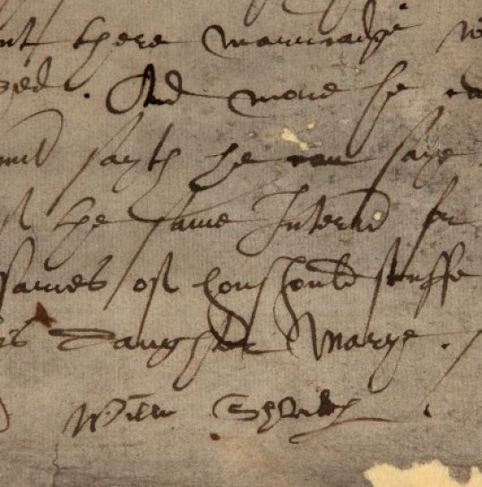 William Shakespeare Handwriting